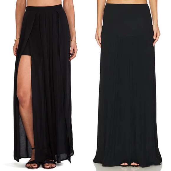 Bella Luxx | Skirts | Nwt New With Tags Bella Luxx Revolve Front Slit ...
